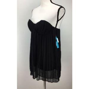 Alice + Olivia | Tops | Alice Olivia Jobe Strapless Silk Bustier Blouse ...